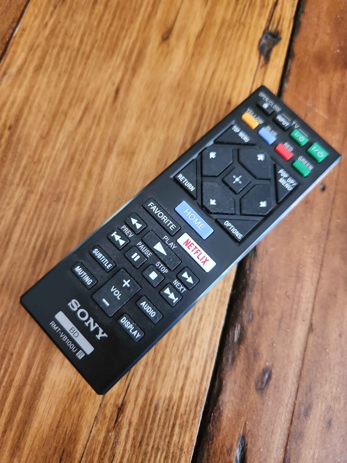 Genuine Original OEM Sony Blu-ray Remote Control RMT-VB100U | eBay