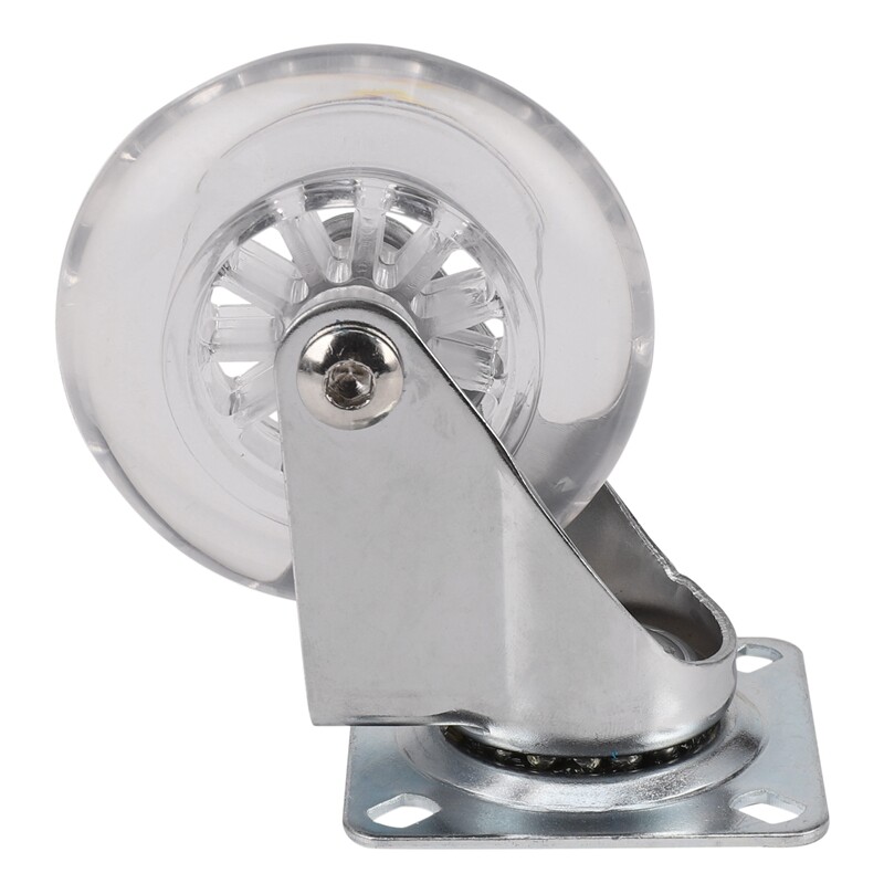 4 x Heavy Duty 75mm Roulette Pivotante Chariot À Roues Roulette de ...