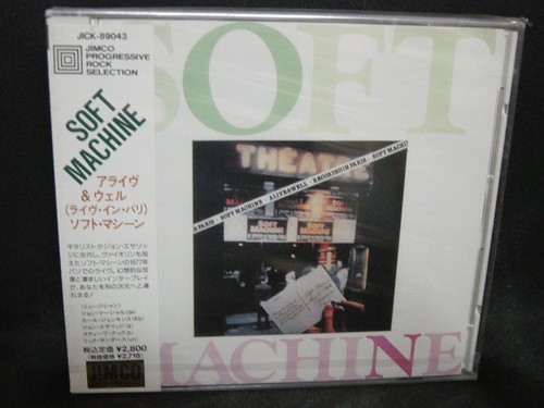 SOFT MACHINE Alive & Well JAPAN CD Wilde Flowers Nucleus UK Prog/Jazz ...