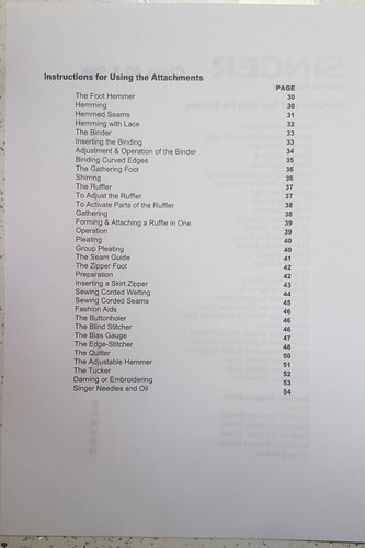 SINGER CLASS 99 & 99K INSTRUCTION MANUAL REPRINTED COMB BOUND | eBay UK