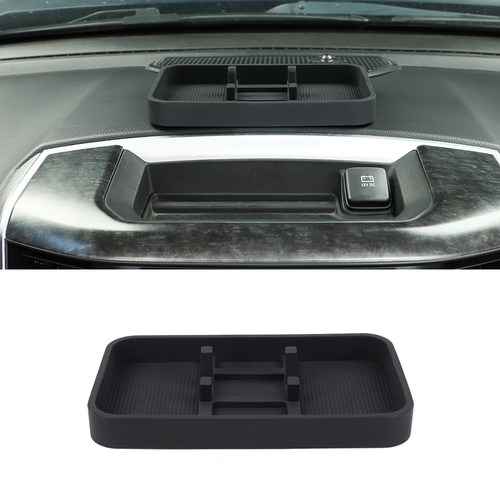 Center Console Phone Mount Holder Storage Box Organizer Universal Tray ...