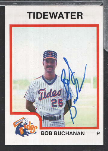 Bob Buchanan Tidewater Autographed 1987 ProCards #2497 w/COA ...