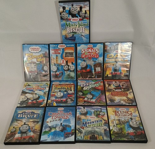 THOMAS & Friends Lot of 13 DVDs DVD Signals Crossed MUD Day of the ...