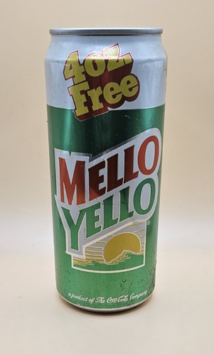 Vintage Mellow Yellow 1988 16oz Soda Can- Empty Pinhole Leak | eBay