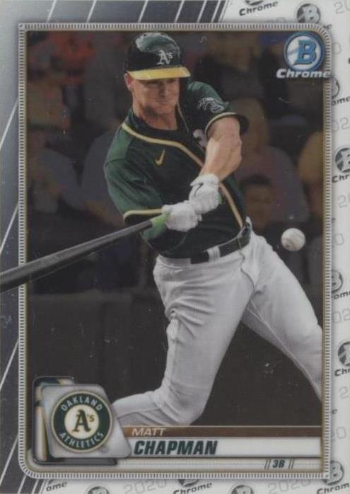 2020 Bowman Chrome - Matt Chapman #43 for sale online | eBay