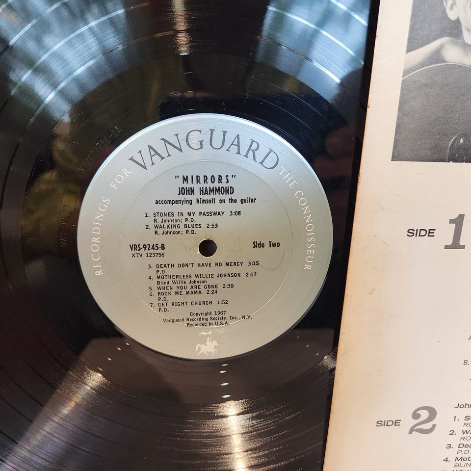 John Hammond - Mirrors Mono 1967 LP Levon Helm Robbie Robertson Mike Bloomfield | eBay