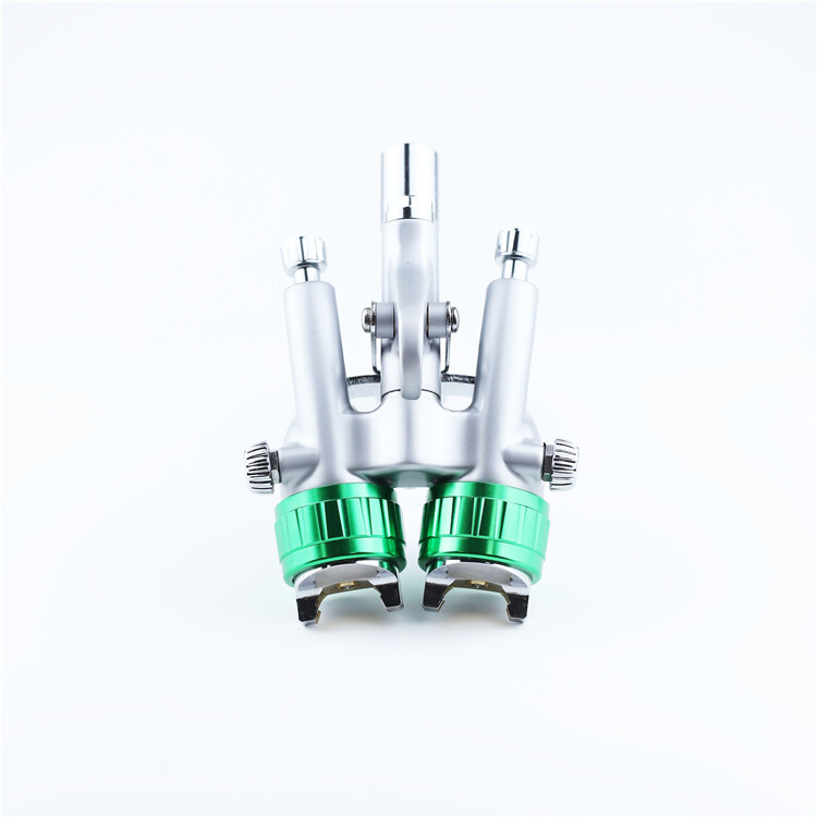 Professional Double Nozzle Spray Gun GAD600 Dual Head Air Powered Spray ...