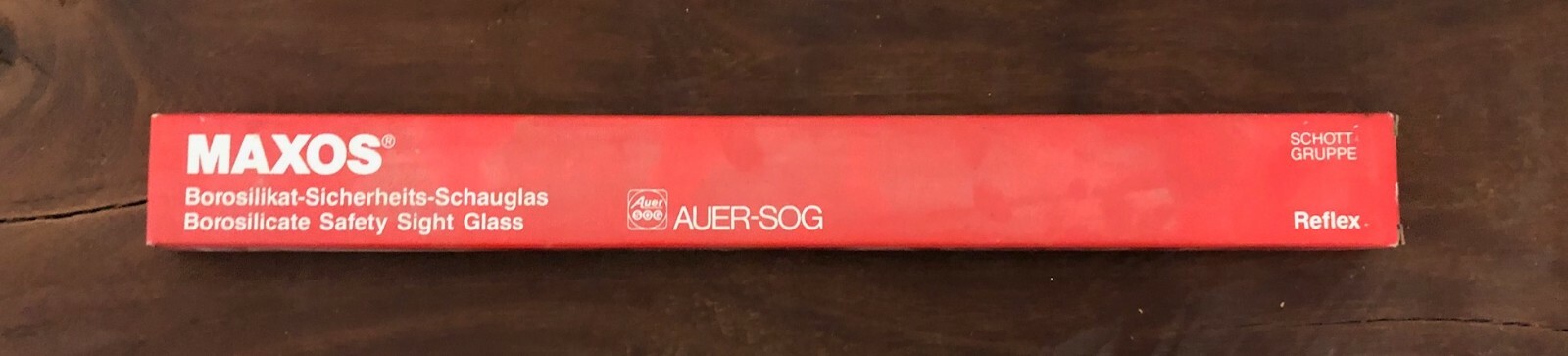 Schott / Maxos Safety Sight Reflex Gauge Glass Size 9 | eBay