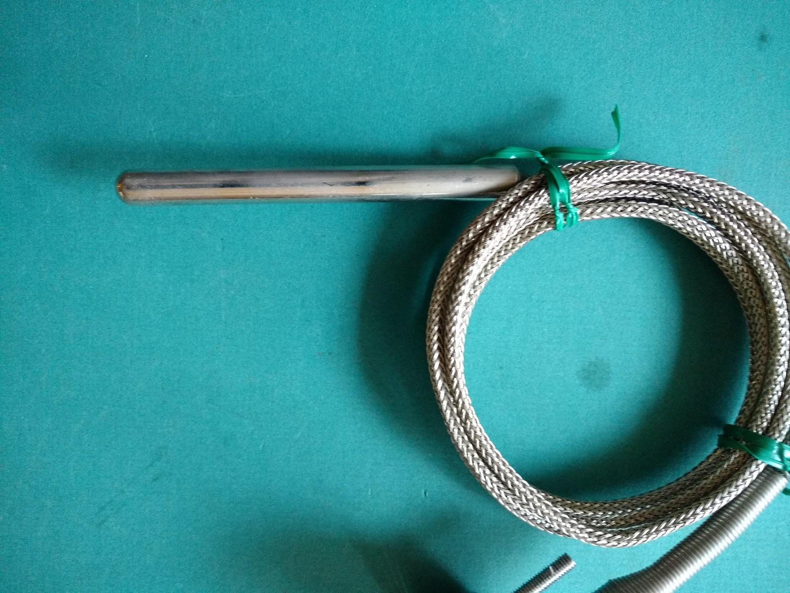 Temperature Gauge, 2” Panel Mount, 6’ Capillary Probe, ⁰F & ⁰C Scales ...