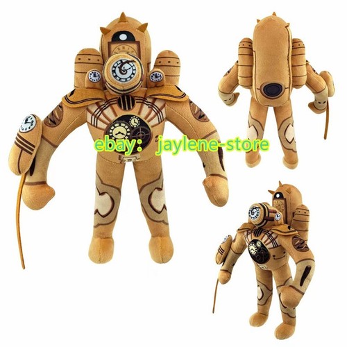 New Skibidi toilet plush clock man Titan character plush doll toy gift ...
