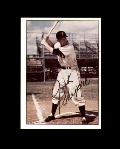 Jack Shepard Signed 1979 TCMA History Series Pittsburgh Pirates ...