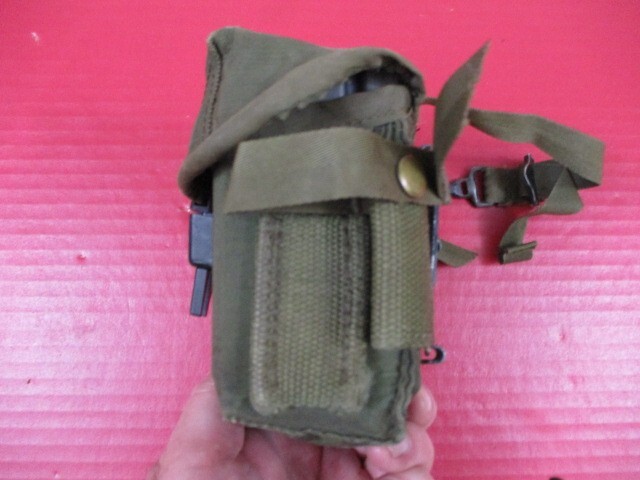 US Army Vietnam M1967 Nylon Rifle Magazine Pouch 1st Pat for 20rd Mags ...