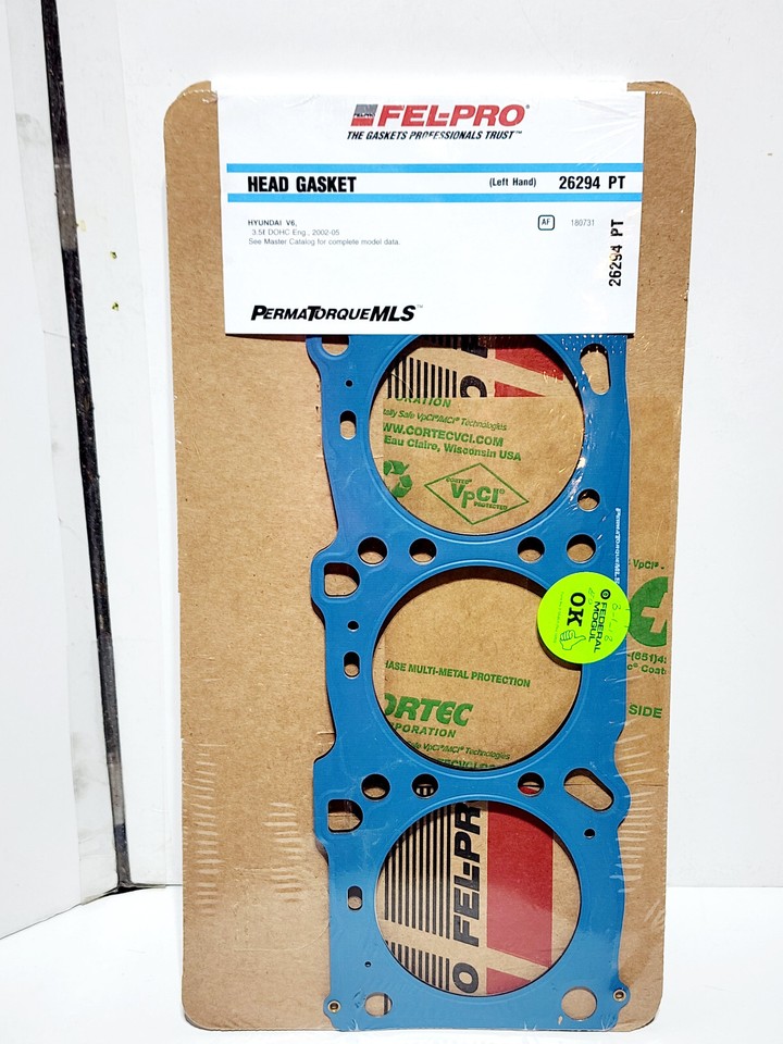FEL-PRO 26294 PT Left Engine Cylinder Head Gasket Fits Hyundai-Kia | eBay
