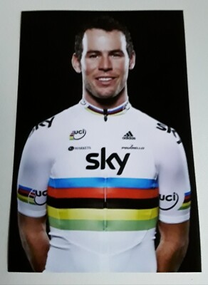 CYCLISME Photo Cycliste MARK CAVENDISH Champion du monde 2011 . | eBay