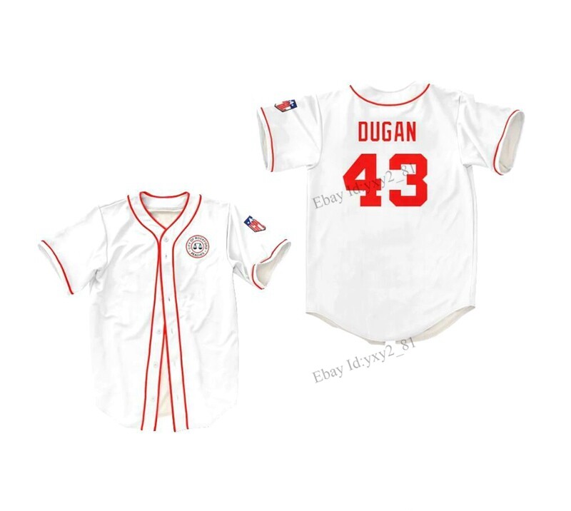 Jimmy Dugan 43 Baseball Jersey Movie Rockford Peaches Tom Hanks ...