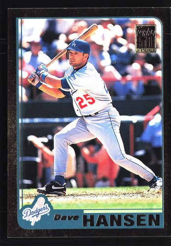 Dave Hansen Los Angeles Dodgers 2001 Topps Gold #55 SN /2001 | eBay
