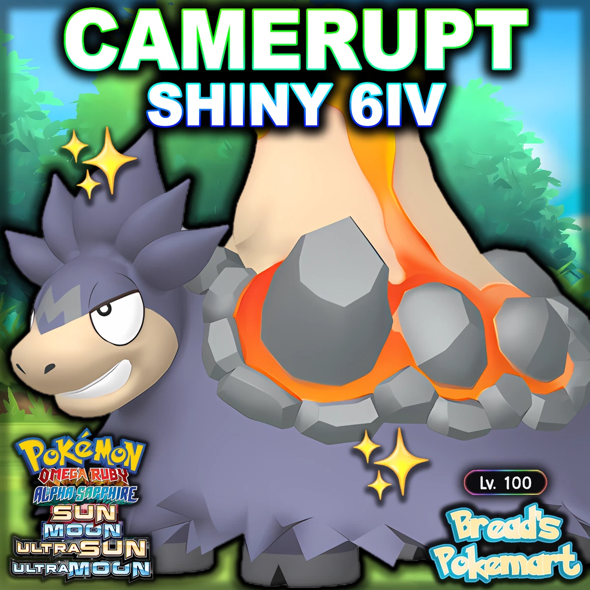 Shiny Mega Camerupt