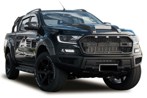 Bonnet Hood Scoop Cover Black Fits Ford Ranger Raptor wildtrack 2011 ...