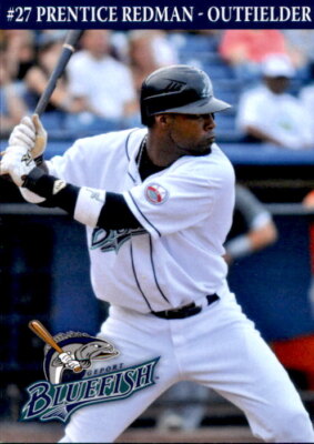 2014 Bridgeport Bluefish Team Issue 22 Prentice Redman St Louis ...