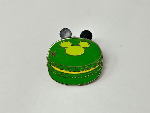 Official Disney Trading Pin Hidden Mickey Green Enamel MACAROON 2015 | eBay