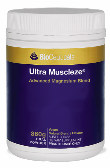 BioCeuticals Ultra Muscleze High Strength Magnesium Powder - 360g for ...