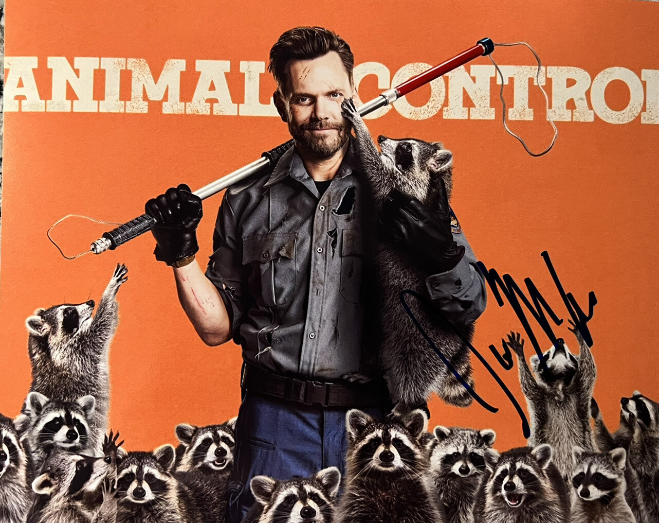 JOEL MCHALE HAND SIGNED 8x10 PHOTO ANIMAL CONTROL AUTOGRAPH AUTHENTIC ...
