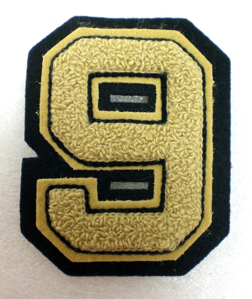 HIGH SCHOOL VARSITY LETTER MEN JACKET SPORTS PATCHES BASEBALL NUMBERS ...