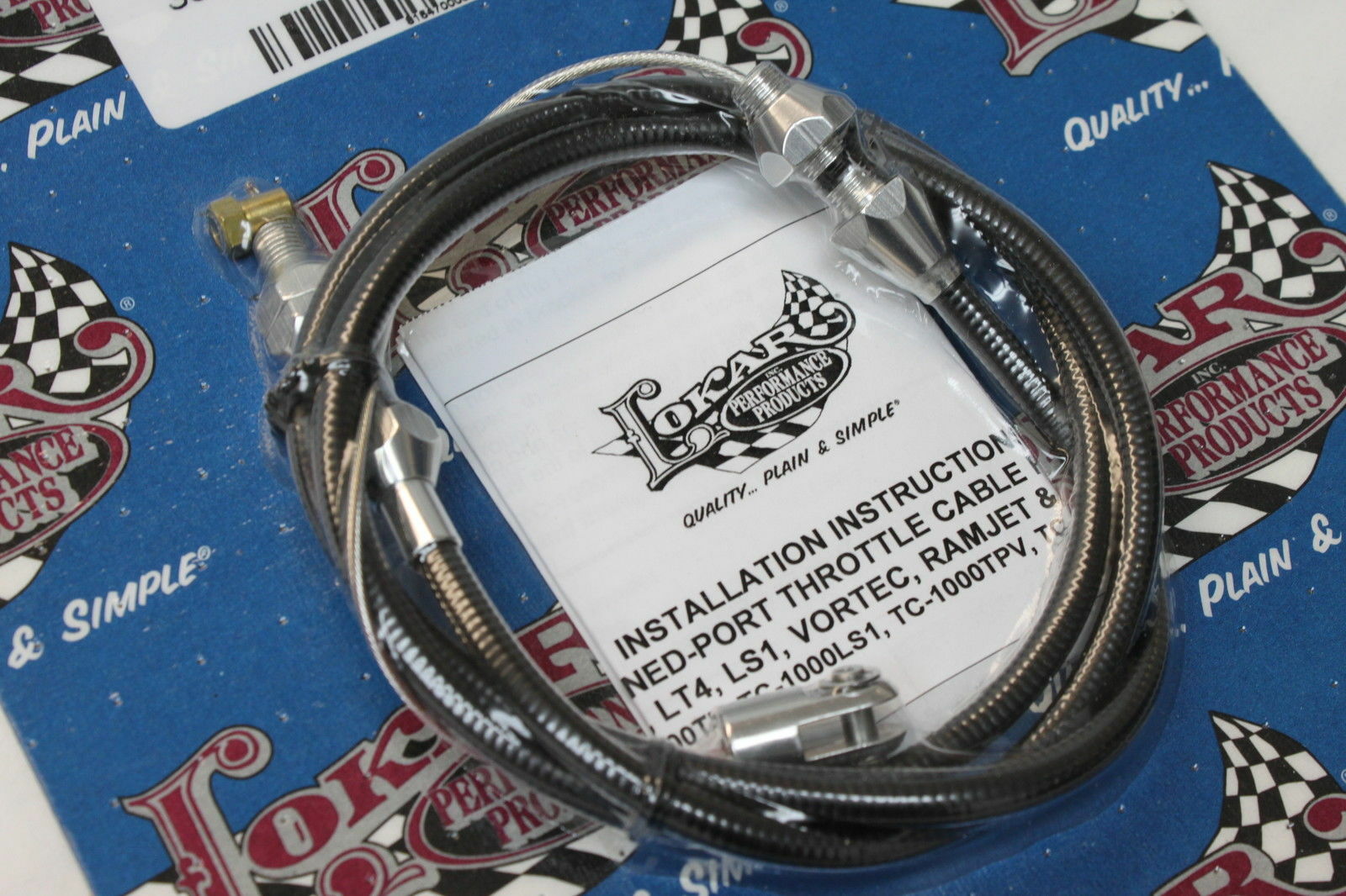 Lokar Throttle Cable 36" LOK-TC-1000LS1U Fits Camaro Firebird LS Swap ...