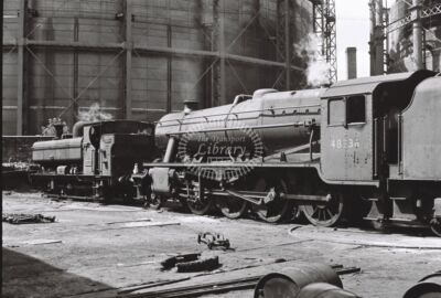 PHOTO BR British Railways Steam locomotive 48336 Stanier LMS Bristol ...