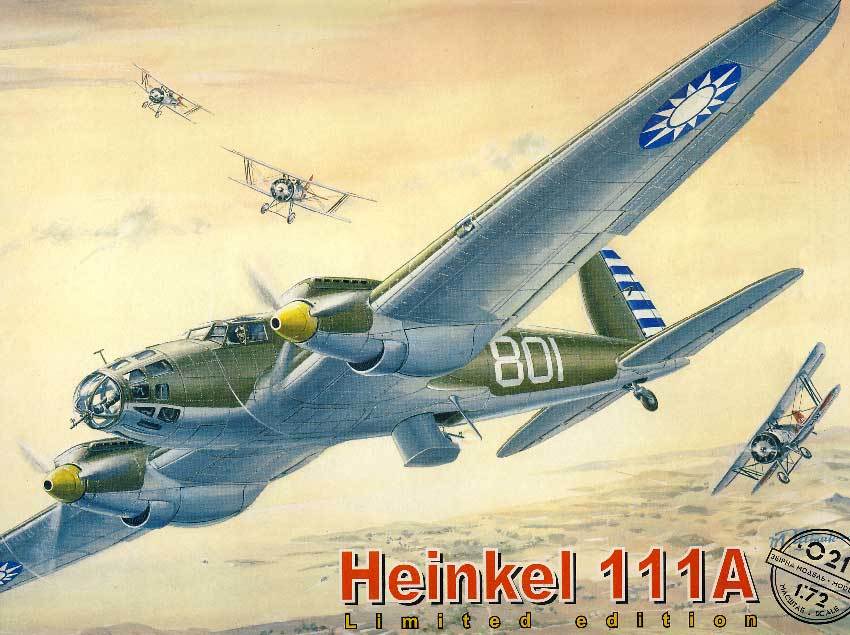 Roden - Heinkel He -111 A 111A Bomber - 1:72 Model Kit NEW OVP He111 ...