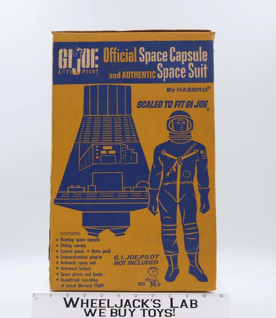 Official Space Capsule & Astronaut Space Suit ORIGINAL GI Joe 1966 ...