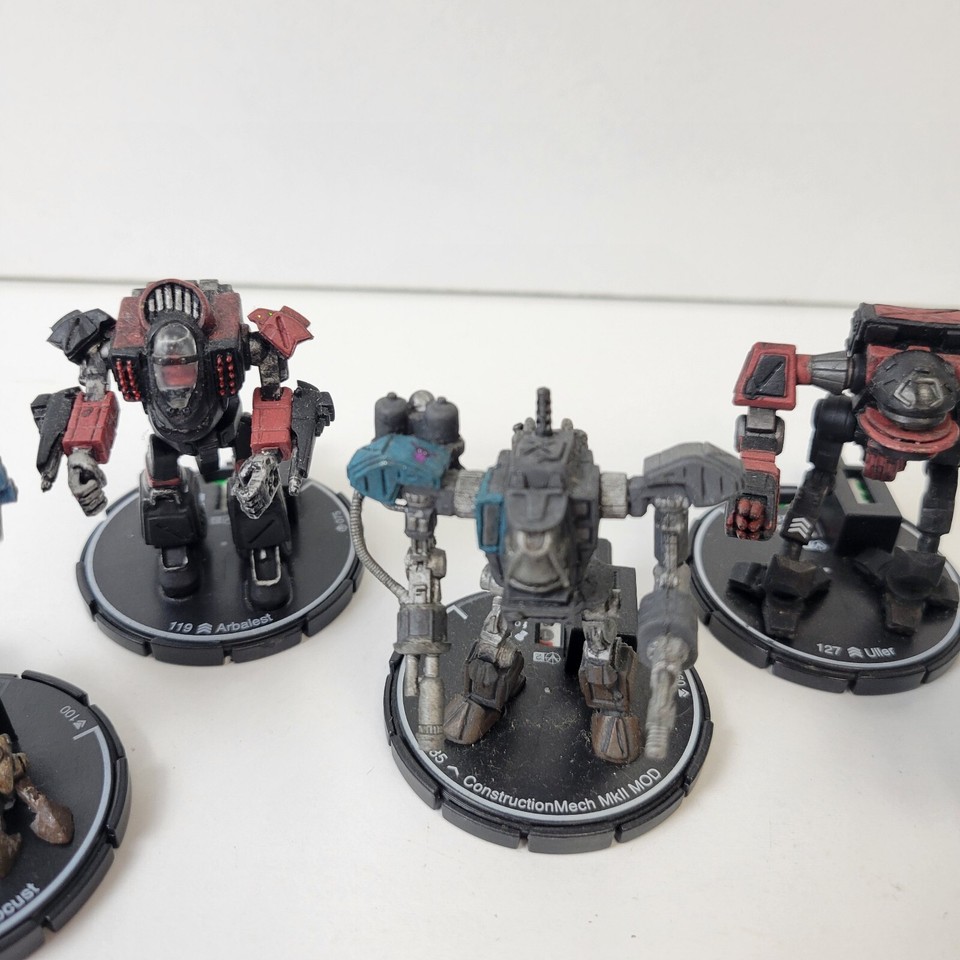 Rare WizKids MechWarrior Battletech Mech Figure Lot of 5 (C6) | eBay