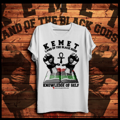 African Kemet Black God Warrior T-Shirt Marcus Garvey RBG Melanin ...