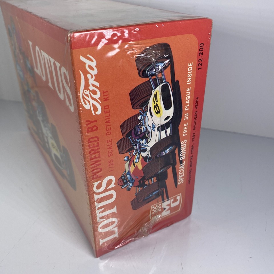 ORIGINAL IMC STP SPECIAL LOTUS FORD INDY MODEL KIT 1/25 Scale Sealed ...