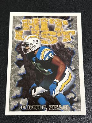 1995 Topps JUNIOR SEAU Hit List #20 | eBay