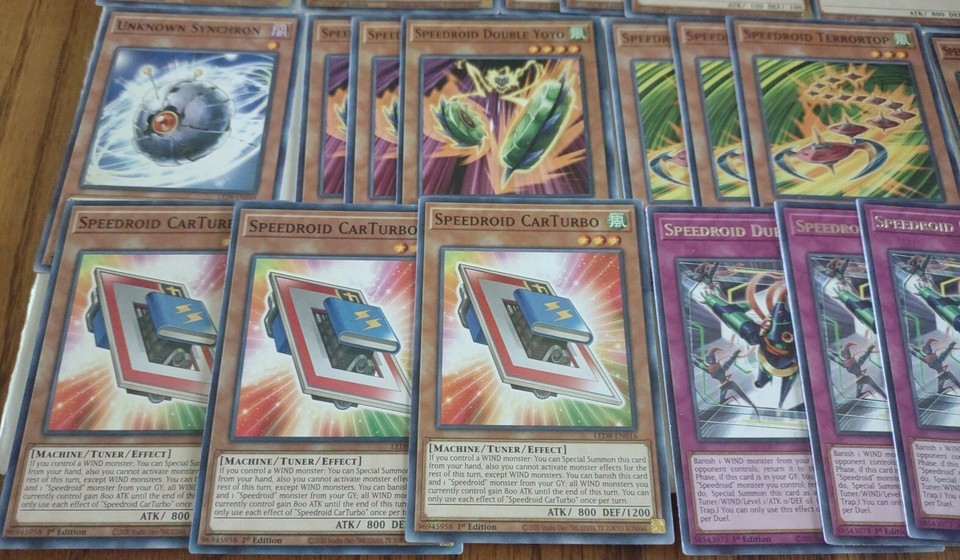 Yu-Gi-Oh Cards Hi - Speedroid deck core collectible trading card game ...