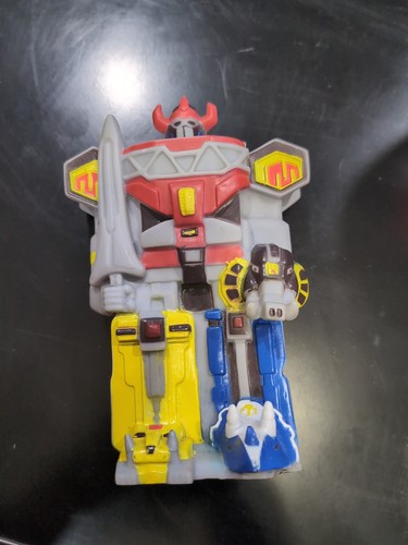 Power Rangers 1994 Megazord Coin Piggy Bank MMPR Dino, 6.5 Inch Vinyl ...
