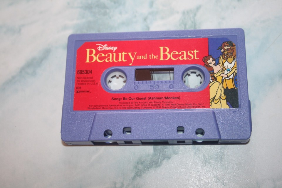 Disney Beauty and the Beast Pop-up Read Along Book and Cassette | eBay