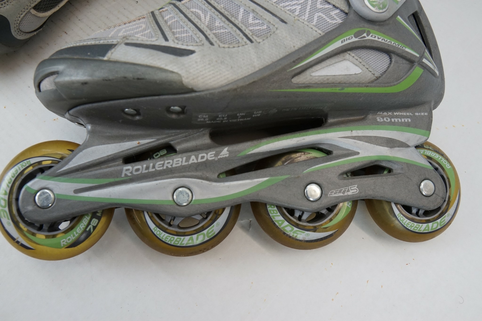 Rollerblade Bio Dynamic Skates Inline Gray Womens US 9 | eBay