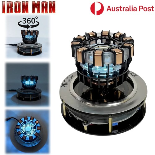 Iron Man Magnetic Levitation Arc Reactor LED Lamp Night Light Toy ...