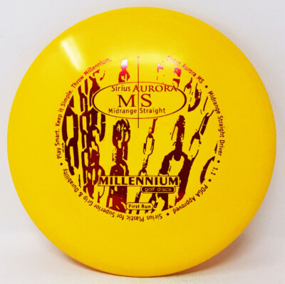 Aurora MS Sirius 1.1 First Run Yellow 174g Millennium NEW PRIME Disc ...