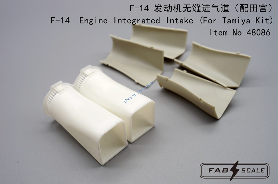 FAB FA48086 1/48 F-14 Engine Integrated Intake (For Tamiya Kit | eBay