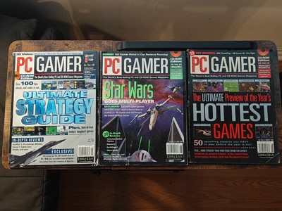 PC GAMER Magazines Lot of 3 – January 1996, June 1996, August 1996 | eBay