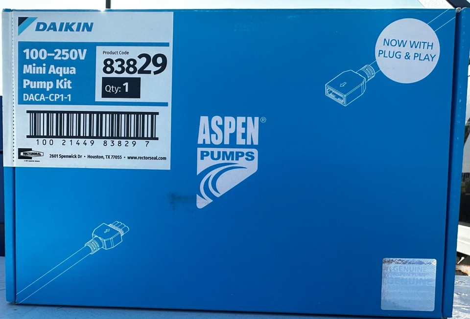 New Daikin ASPEN 83829 Mini Aqua Pump Kit DACA-CP1-1 | eBay