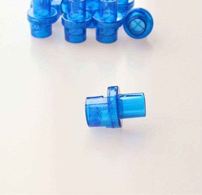 500pcs CPR Face Mask Oxygen Inlet One Way Valve CPR Mouthpiece First ...