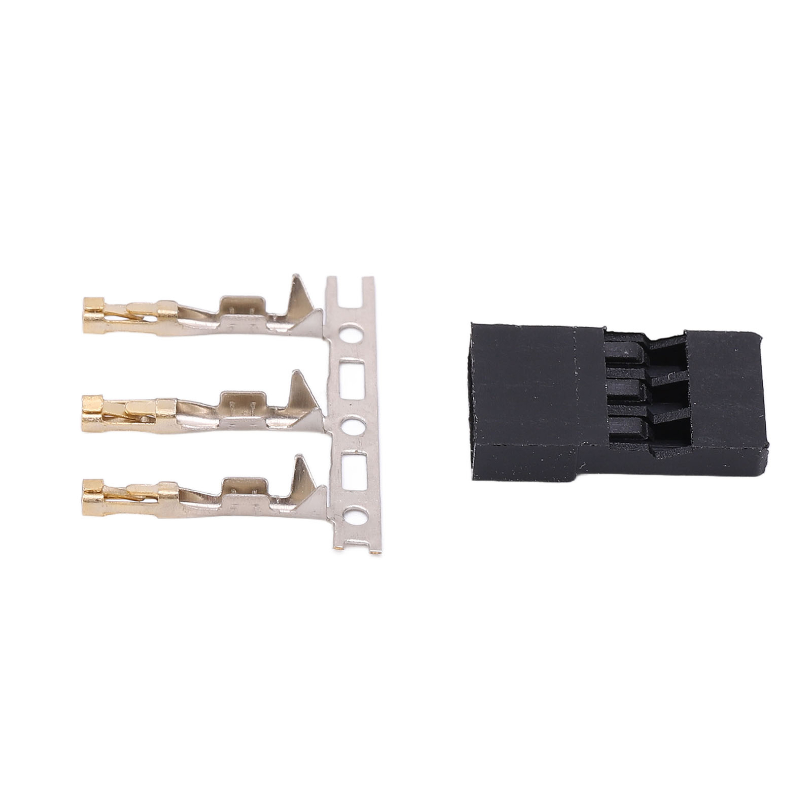 100Set 3Pin Male JR Plug Servo Cable Wire Connector Kit Cable Jumper ...