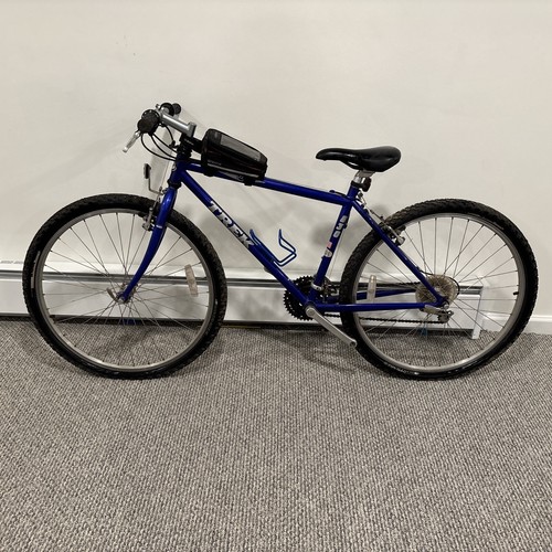 Vintage Blue Trek 830 CROMOLY Mountain Track Bike | eBay