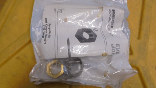 NEW OMC OEM 0398042 PROPELLER NUT AND KEEPER ASSEMBLY 398042 | eBay