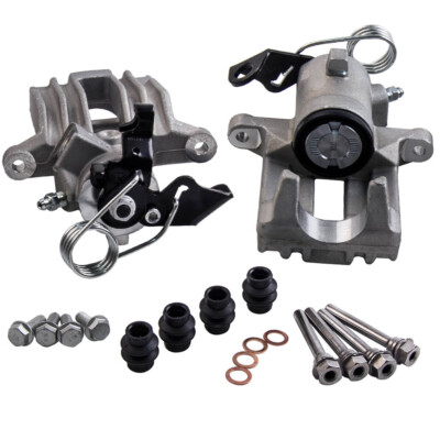 2 x Rear Brake Calipers Kit FOR VW Golf MK4 1998-2005 1.4 1.6 1.8T 1.9 ...