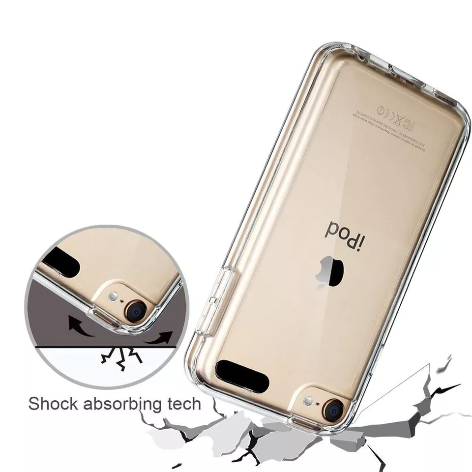 Silicone Soft Clear Case Cover for Apple iPod Touch 5th 6th 7th ...